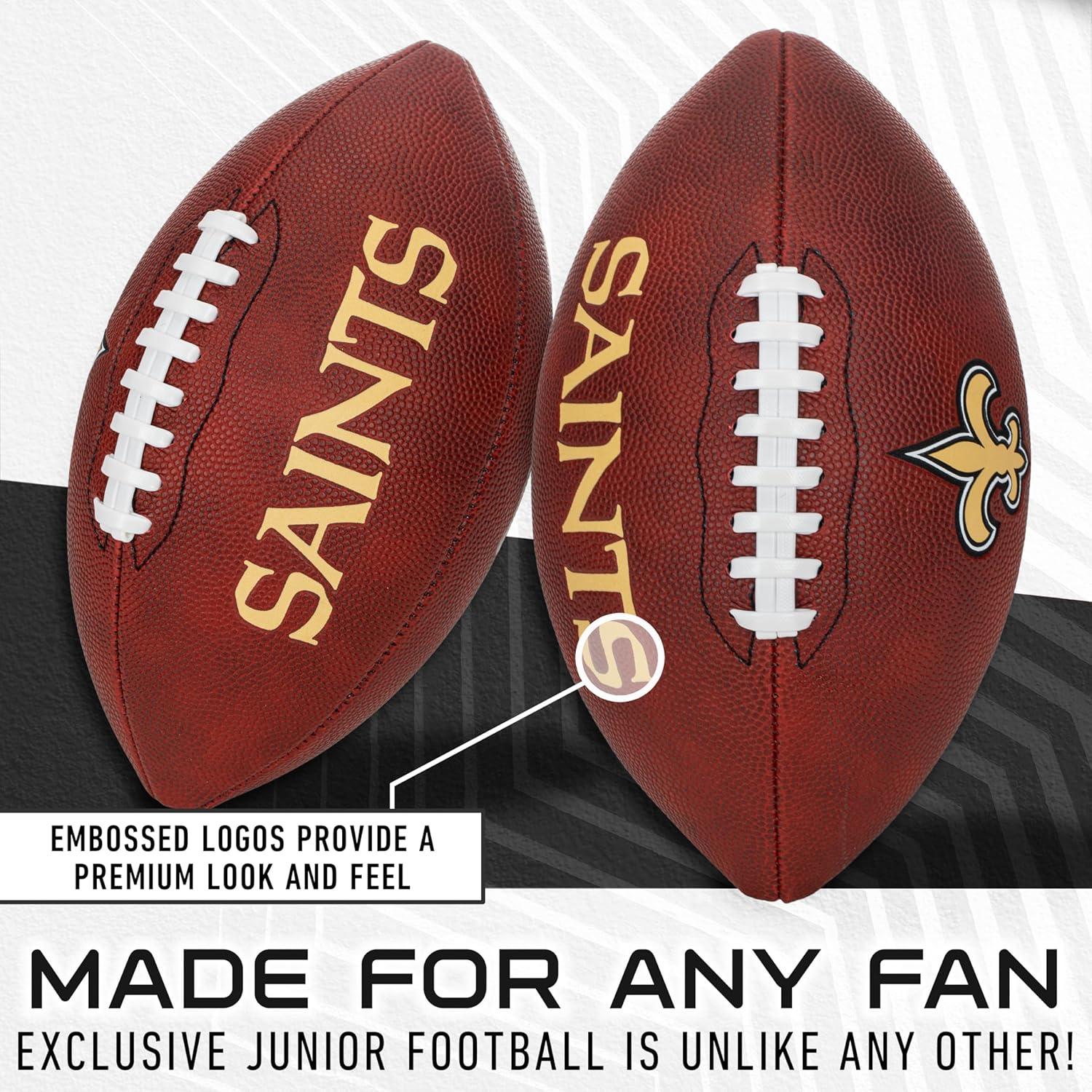 Franklin Sports NFL Football – Youth Junior Size Football for Kids ...